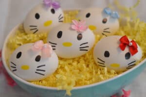 Hello Kitty Easter Eggs – The Cutest DIY Easter Craft - Sparkles to ...