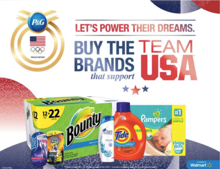 Support Team USA with P&G products @Walmart #LetsPowerTheirDreams ...