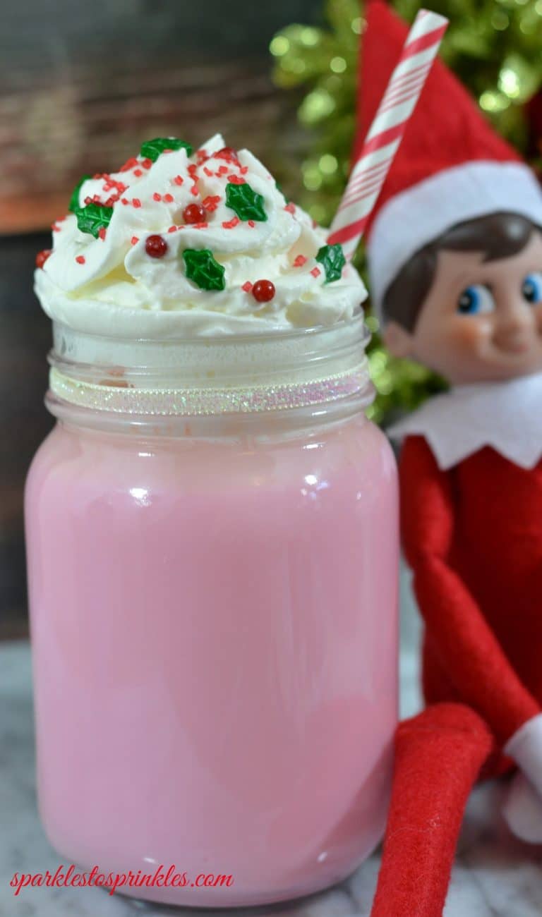 Elf on the Shelf White Hot Chocolate - Sparkles to Sprinkles