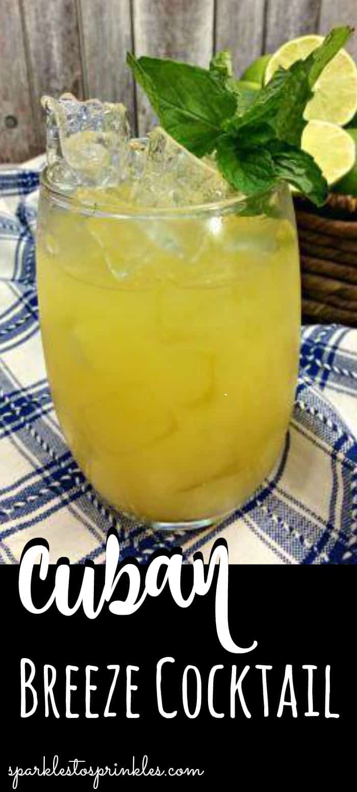 Cuban Breeze Cocktail