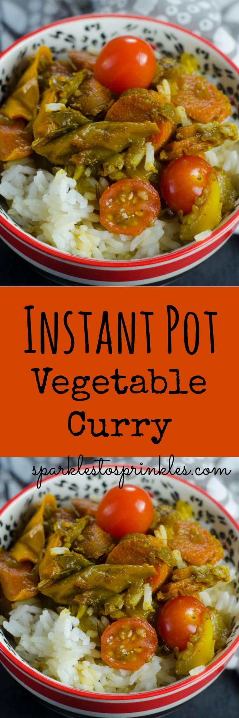 Instant Pot Vegetable Curry - Sparkles to Sprinkles