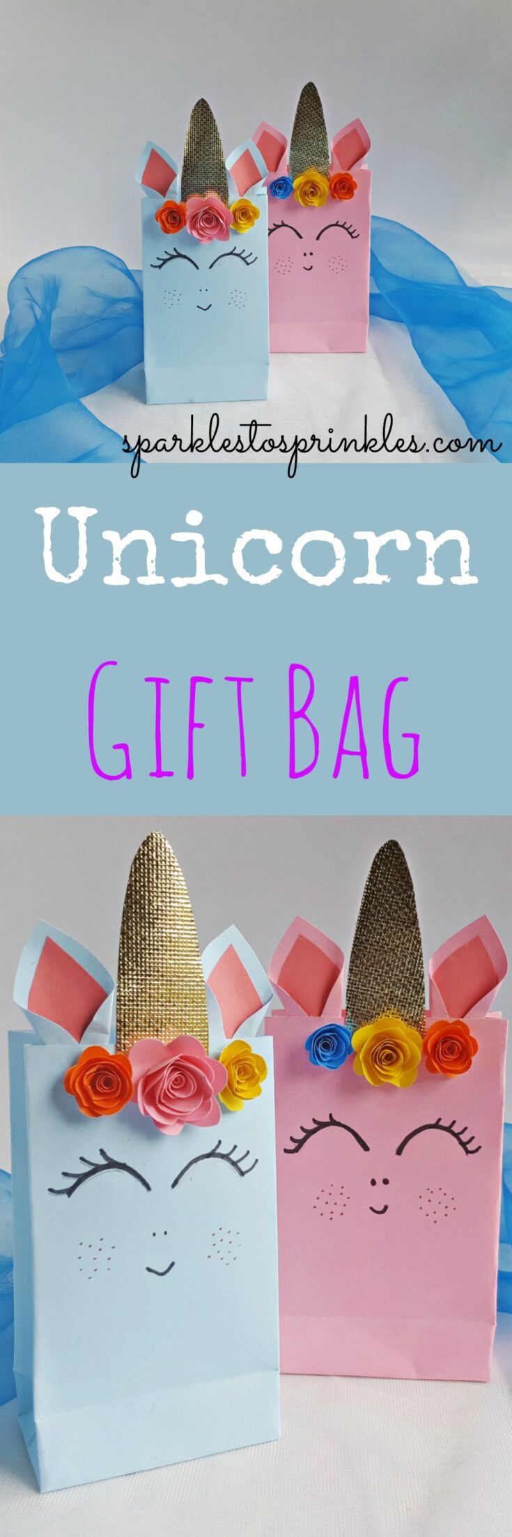 Unicorn Gift Bag - Sparkles to Sprinkles