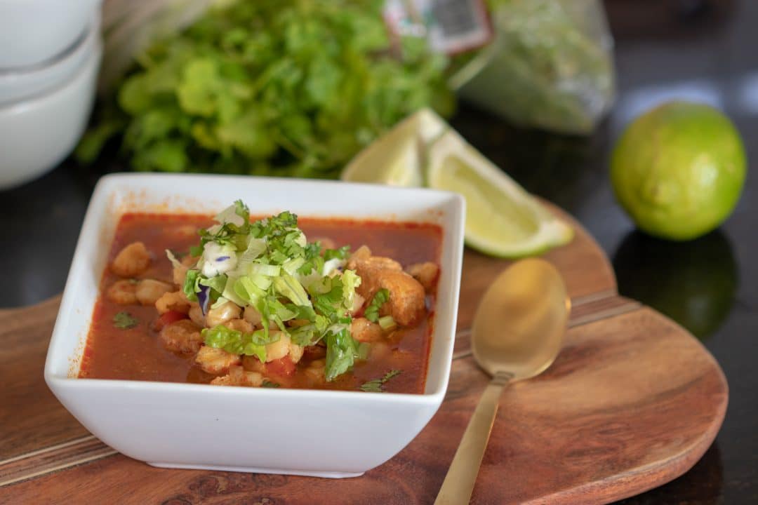 Instant Pot Chicken Posole - Sparkles to Sprinkles