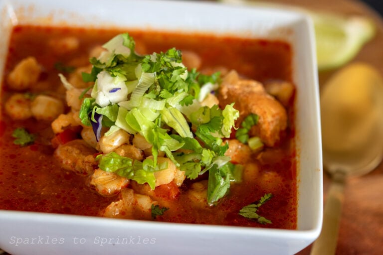 Instant Pot Chicken Posole - Sparkles to Sprinkles