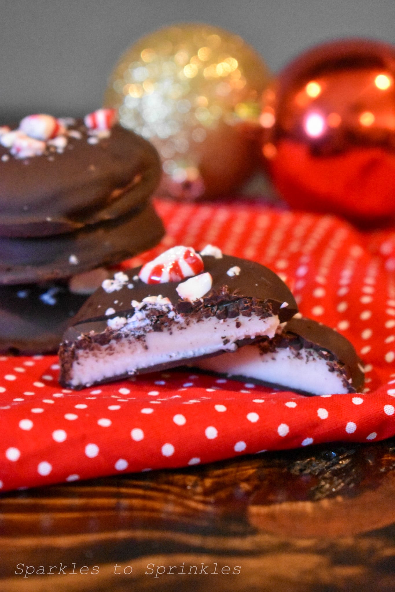 Homemade Peppermint Patties - Sparkles to Sprinkles