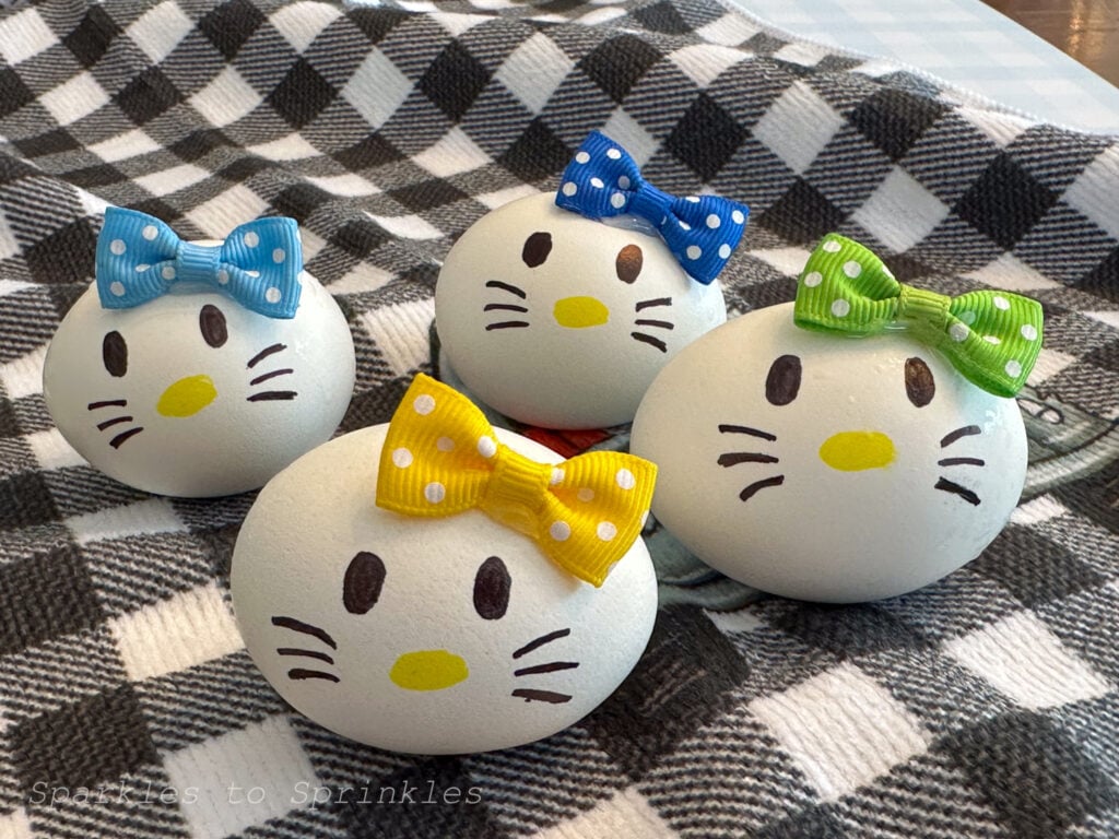 Hello Kitty Easter Eggs – The Cutest DIY Easter Craft - Sparkles to ...