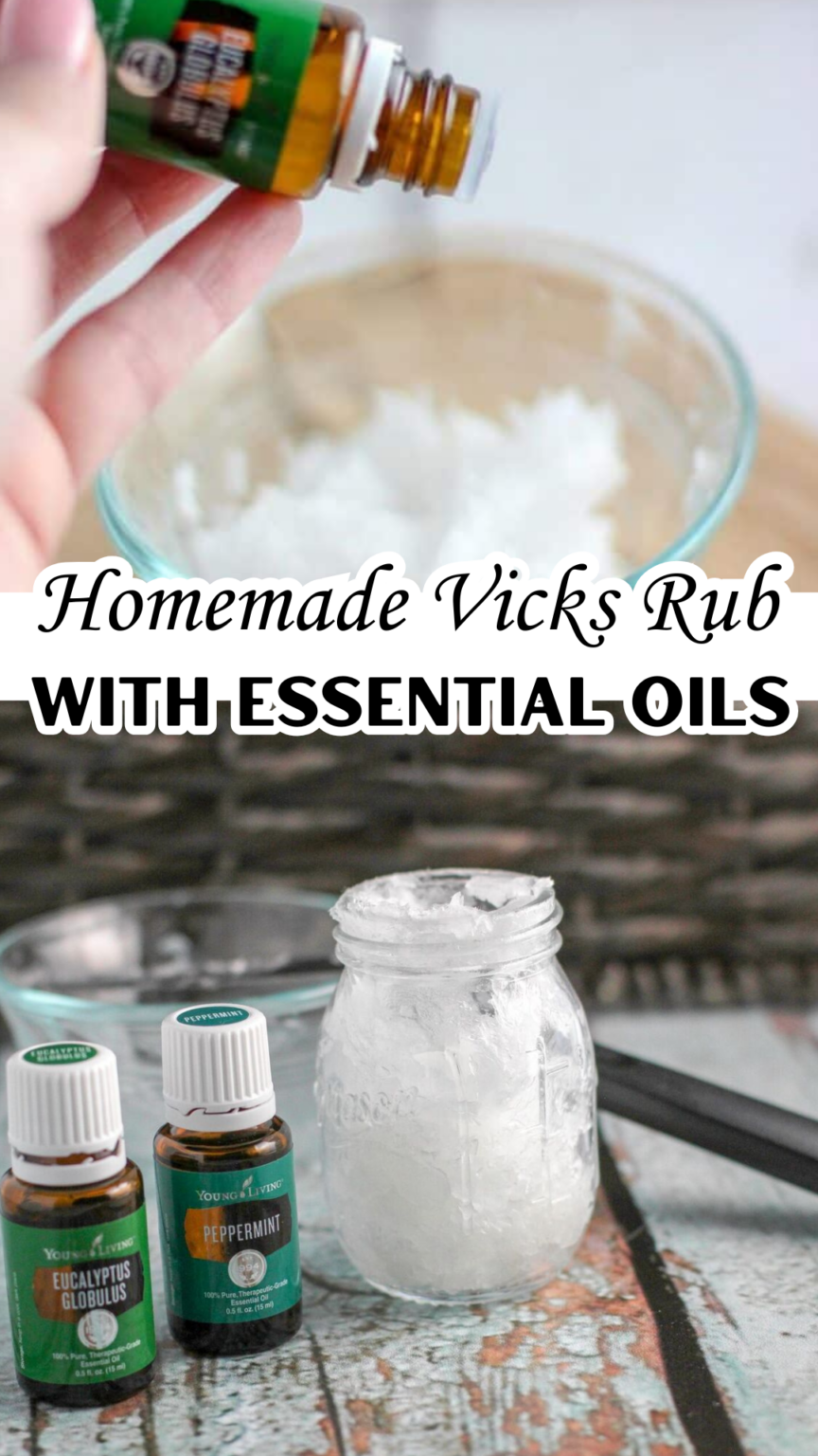 Homemade Vicks Rub with Essential Oils - Sparkles to Sprinkles
