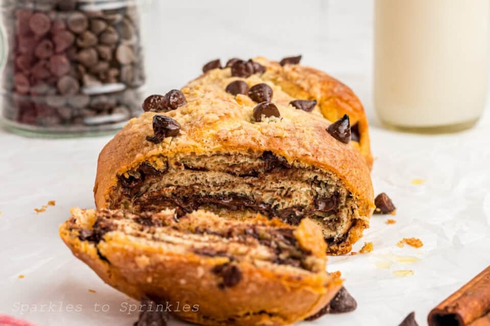 Chocolate Twist Bread Recipe - Sparkles to Sprinkles