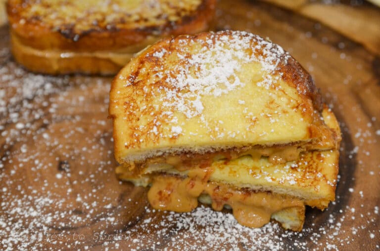 Peanut Butter & Jelly French Toast - Sparkles to Sprinkles