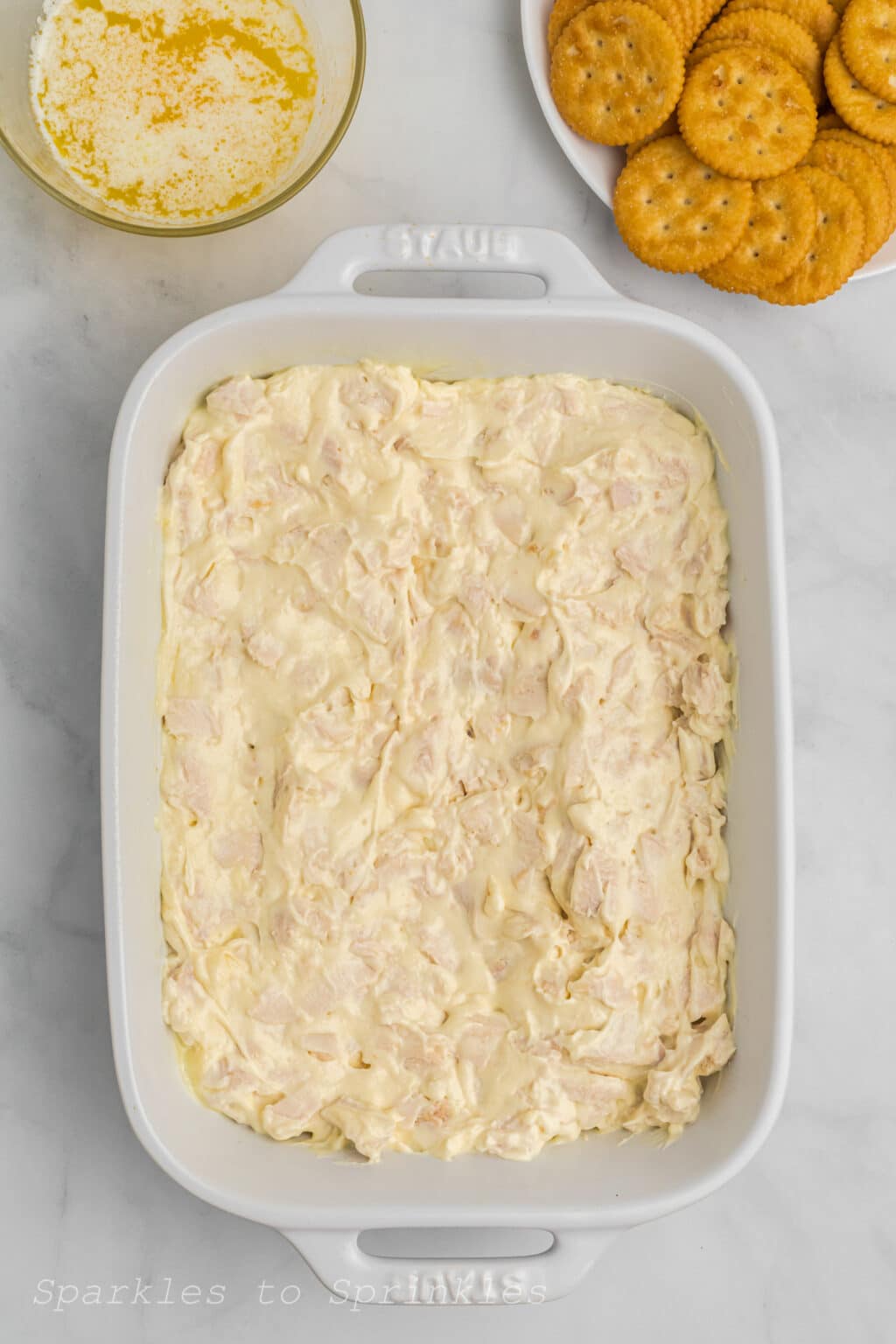 Ritz Chicken Casserole - Sparkles to Sprinkles