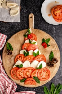 Caprese Christmas Tree - Sparkles to Sprinkles