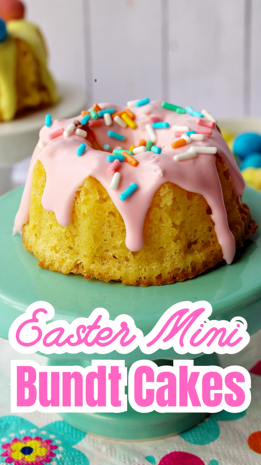 Mini Easter Bundt Cakes – A Sweet & Festive Spring Treat! - Sparkles to Sprinkles