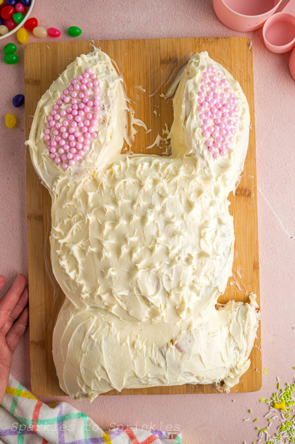 Easter Bunny Cake - Sparkles to Sprinkles