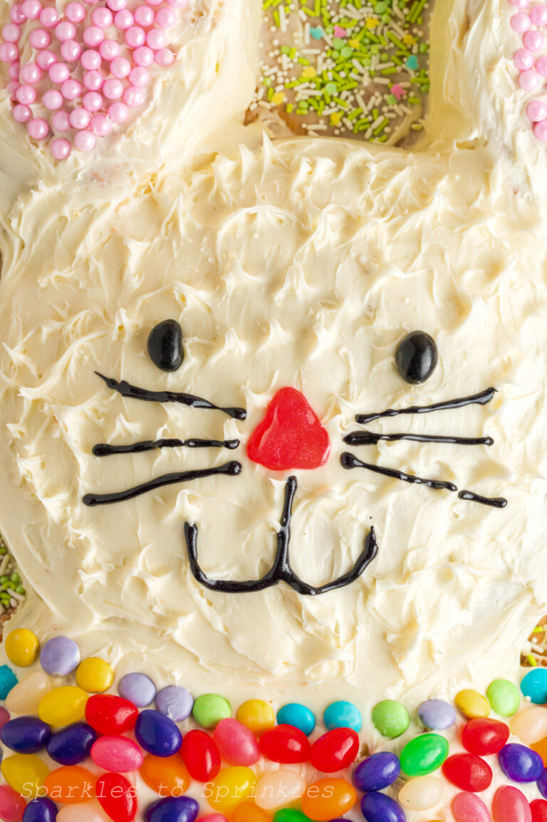 Easter Bunny Cake - Sparkles to Sprinkles