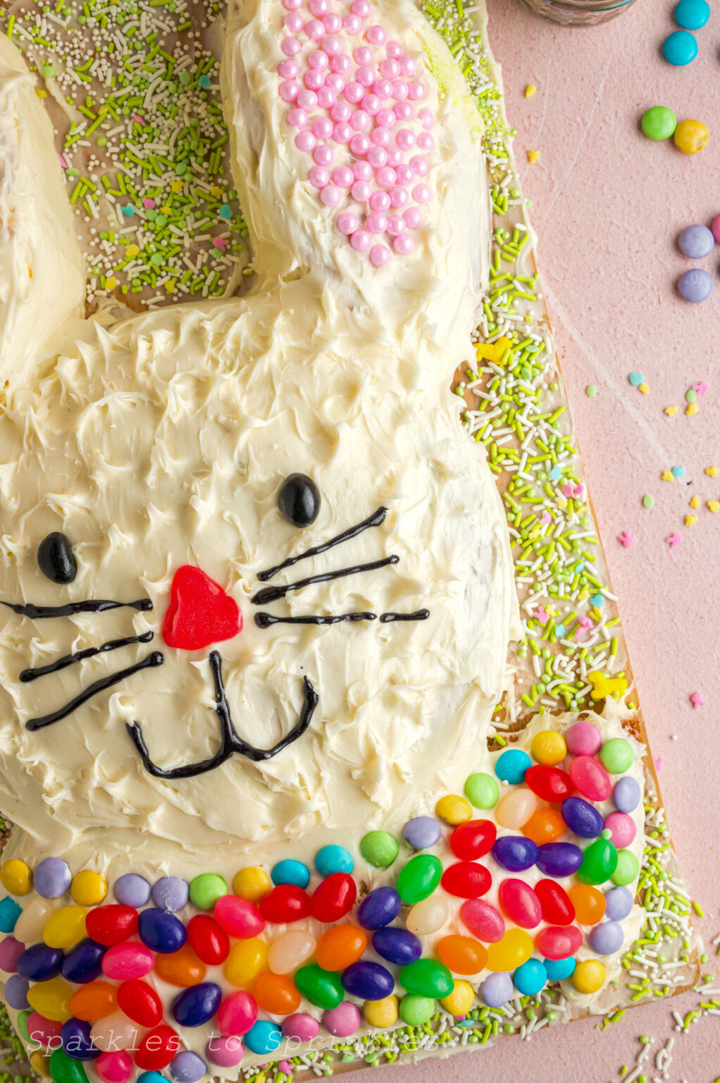 Easter Bunny Cake - Sparkles to Sprinkles