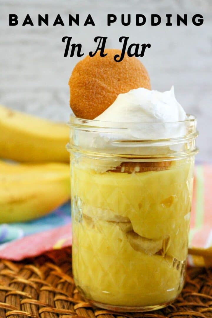 Banana Pudding In A Jar - Sparkles to Sprinkles