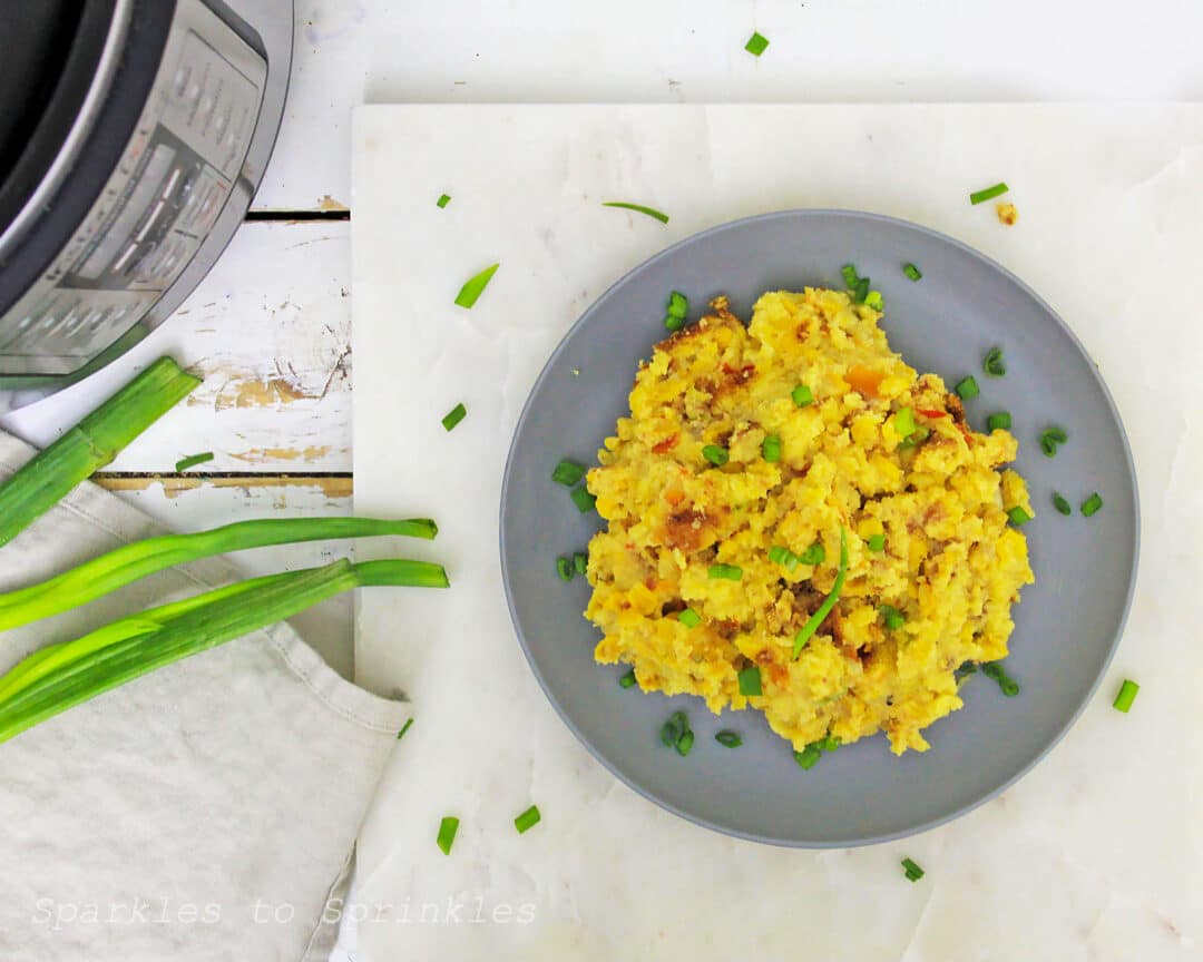 Instant pot loaded corn pudding - Sparkles to Sprinkles