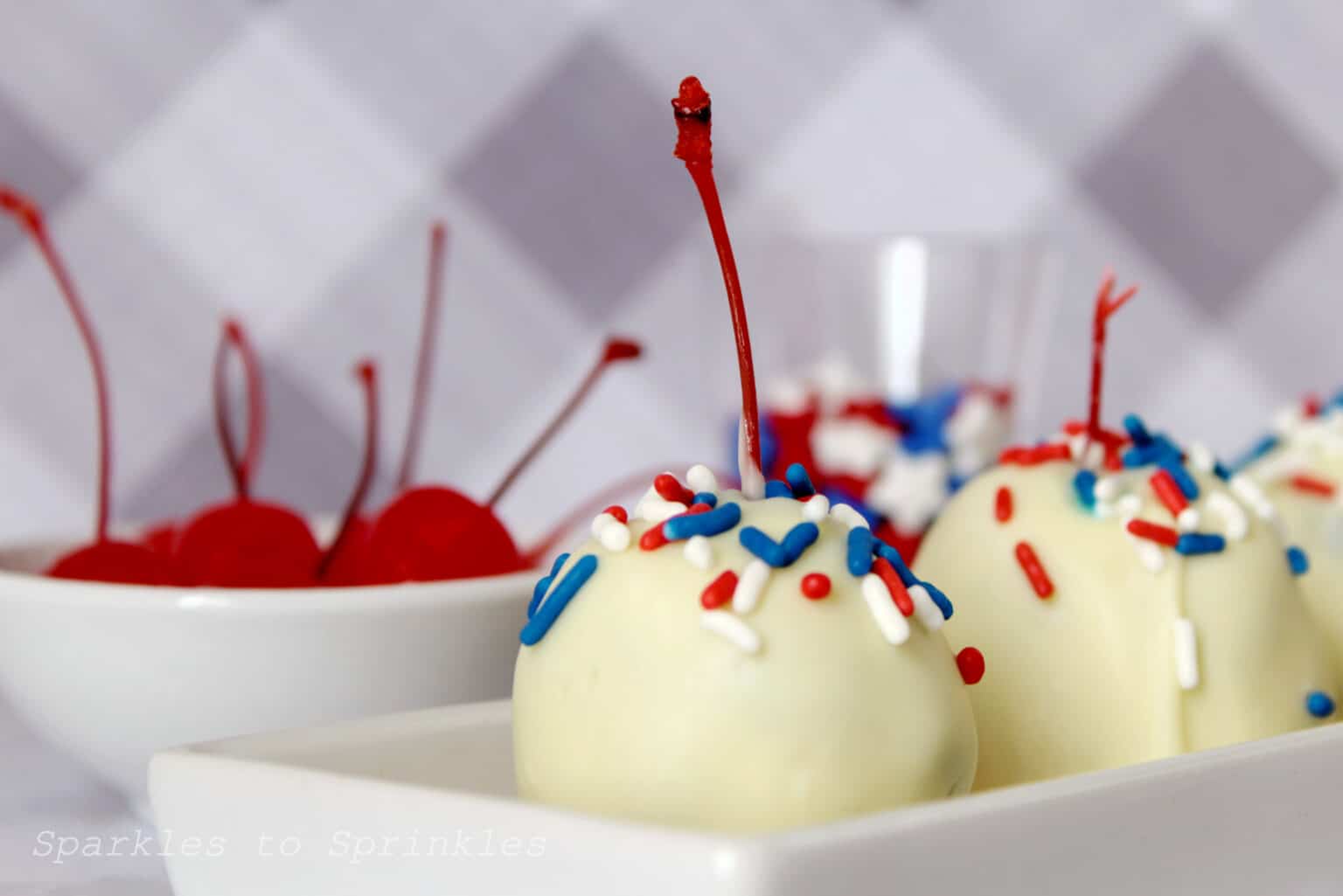 No Bake Cherry Bomb Cookies - Sparkles to Sprinkles