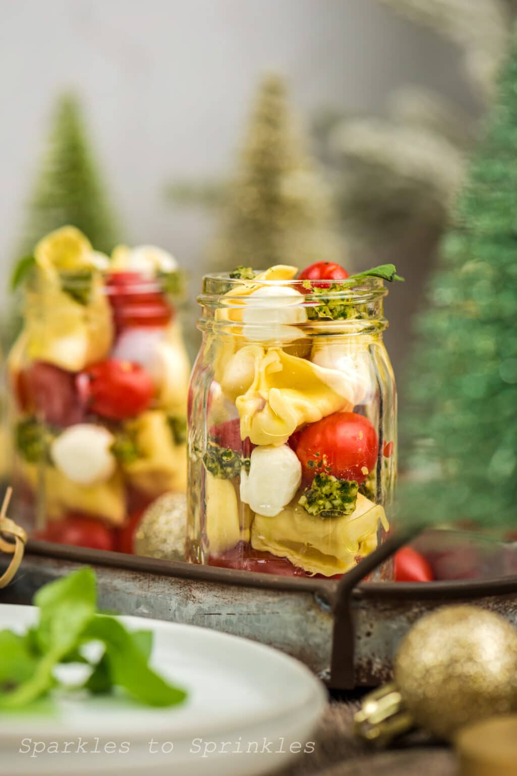 Individual Caprese Salad - Sparkles to Sprinkles