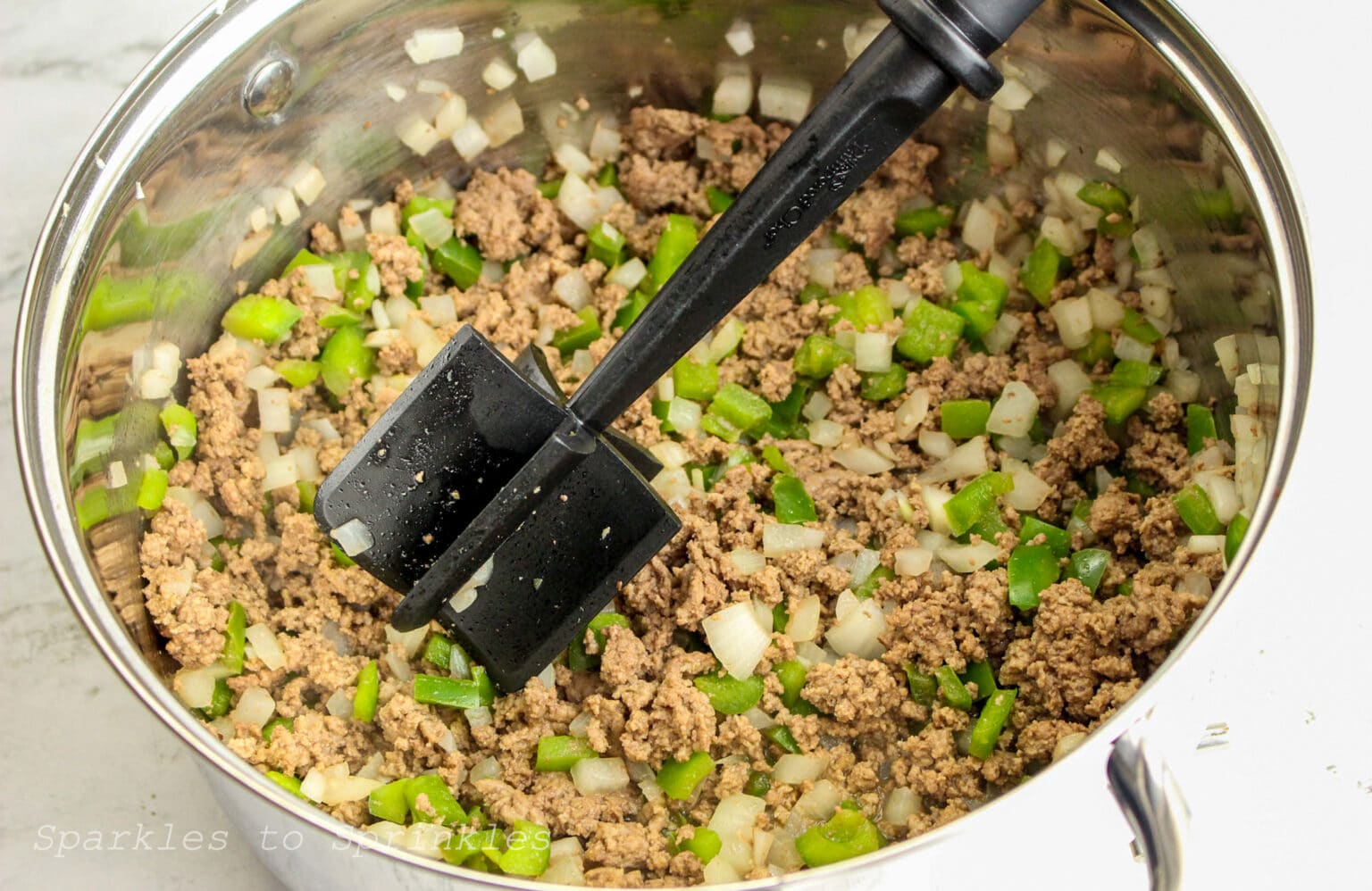 Church Supper Spaghetti - Sparkles to Sprinkles