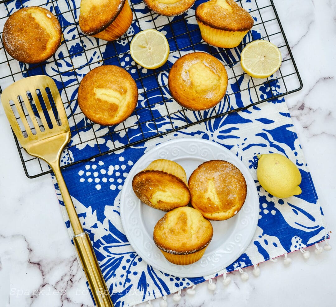 Lemon Muffins - Sparkles to Sprinkles