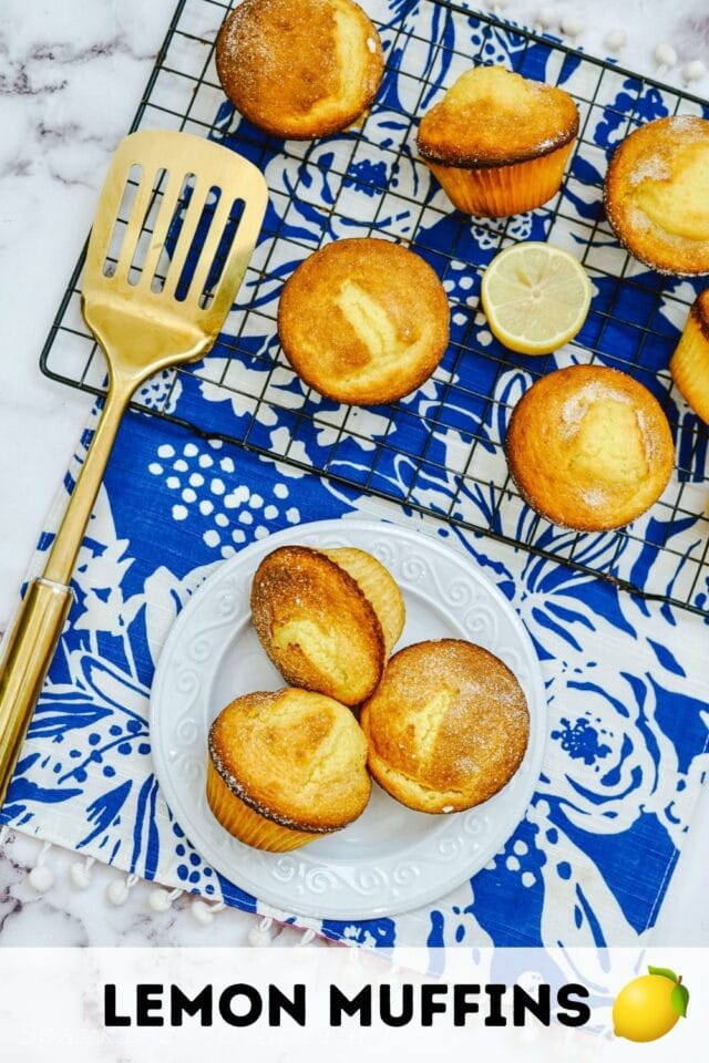 Lemon Muffins - Sparkles to Sprinkles
