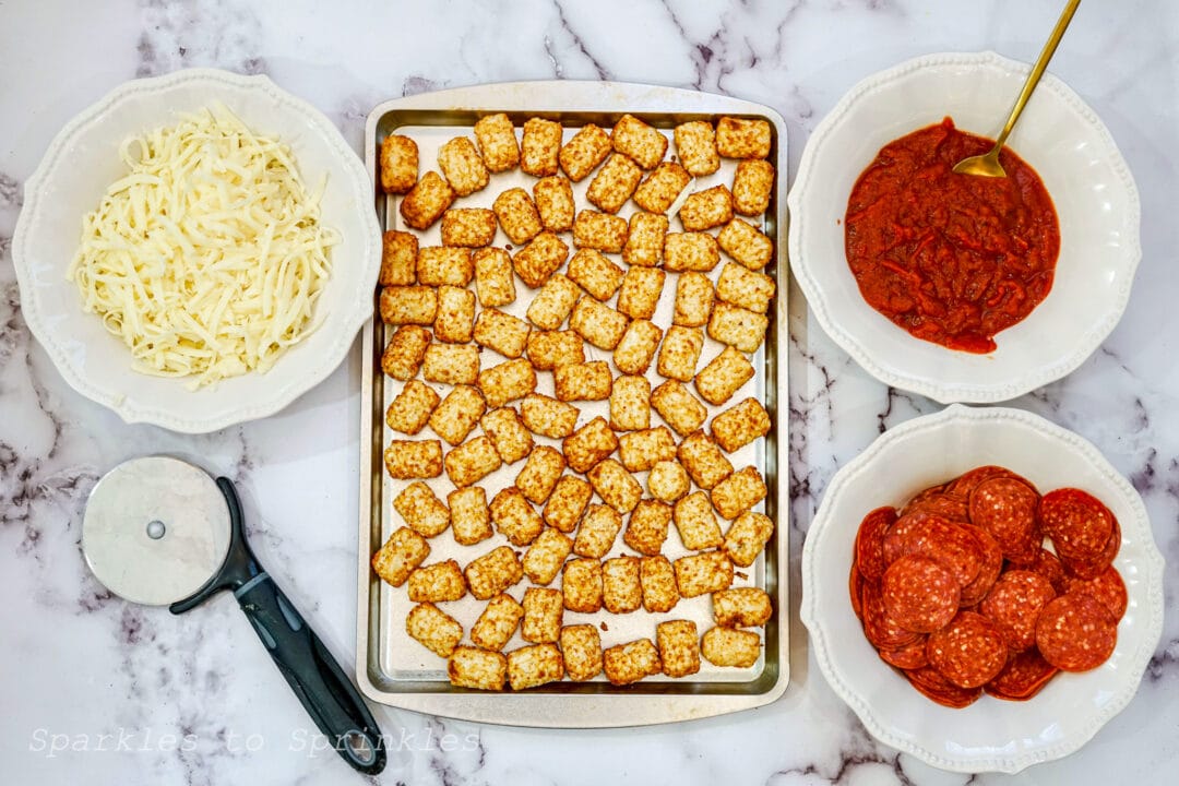 Pizza Tots - Sparkles to Sprinkles