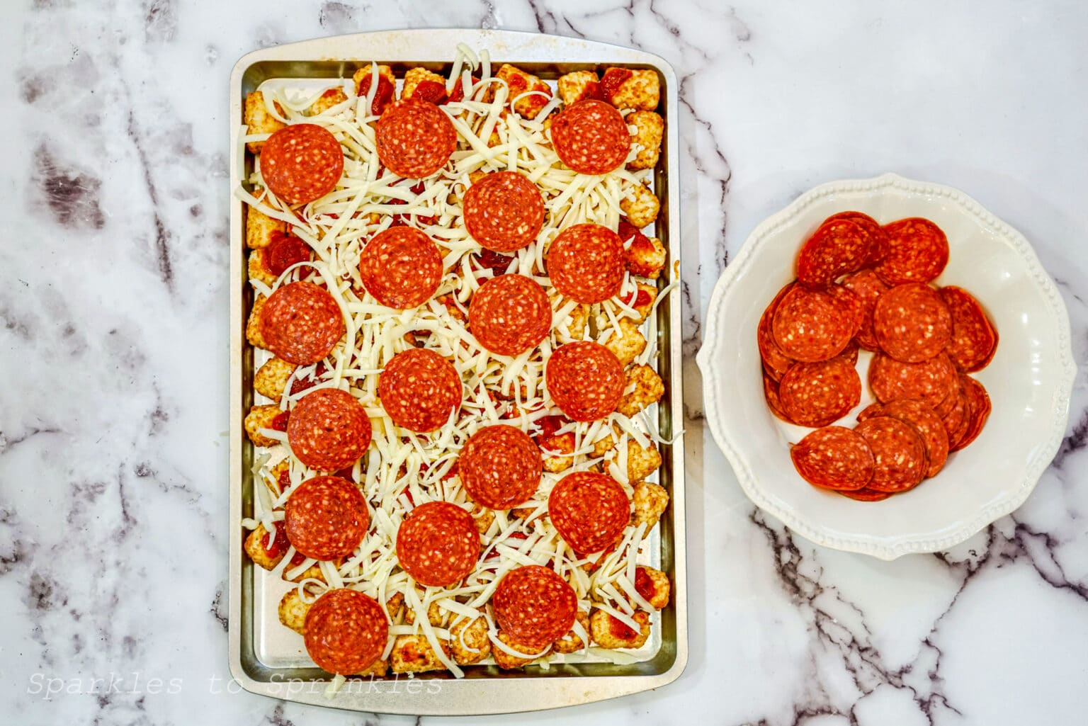 Pizza Tots - Sparkles to Sprinkles