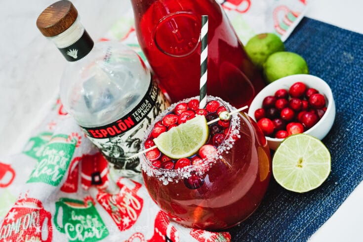 Cranberry Crazy Cocktail - Sparkles to Sprinkles