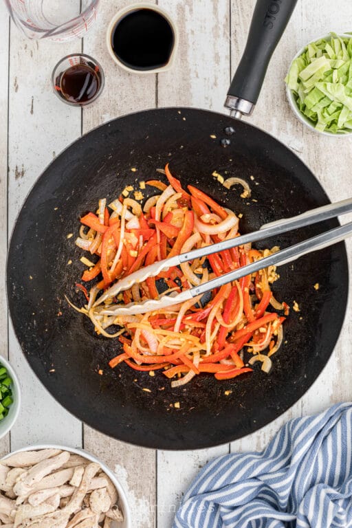 Chicken Lo Mein - Sparkles to Sprinkles