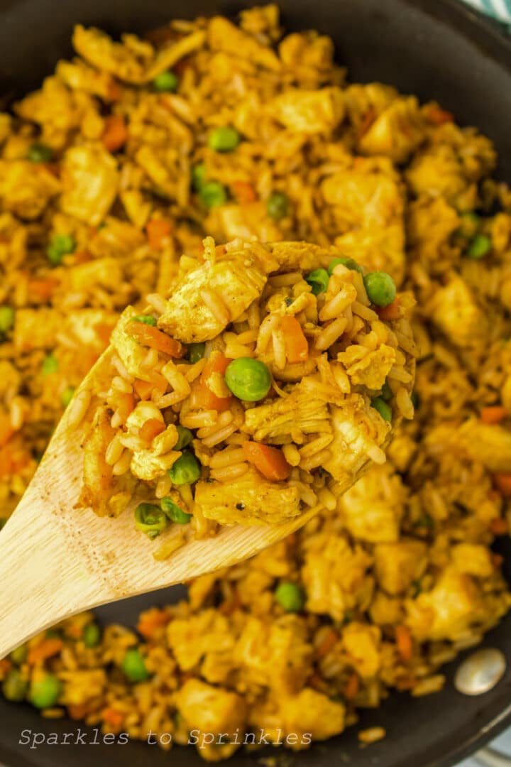 Chicken Fried Rice - Sparkles to Sprinkles