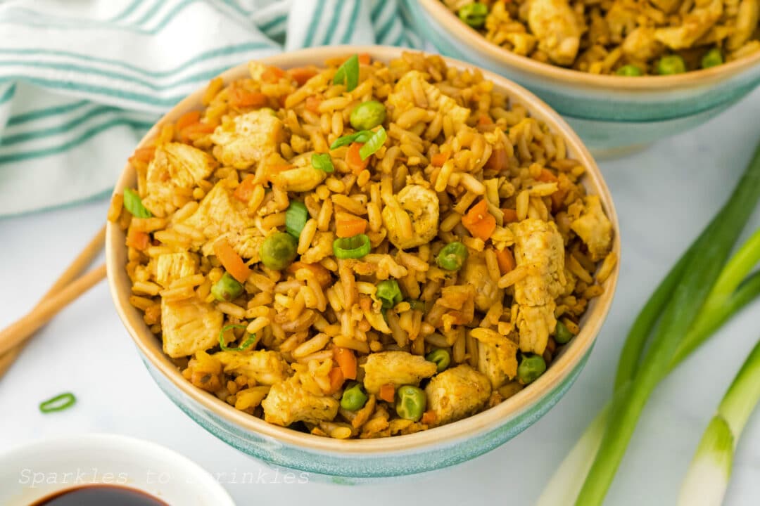 Chicken Fried Rice - Sparkles to Sprinkles