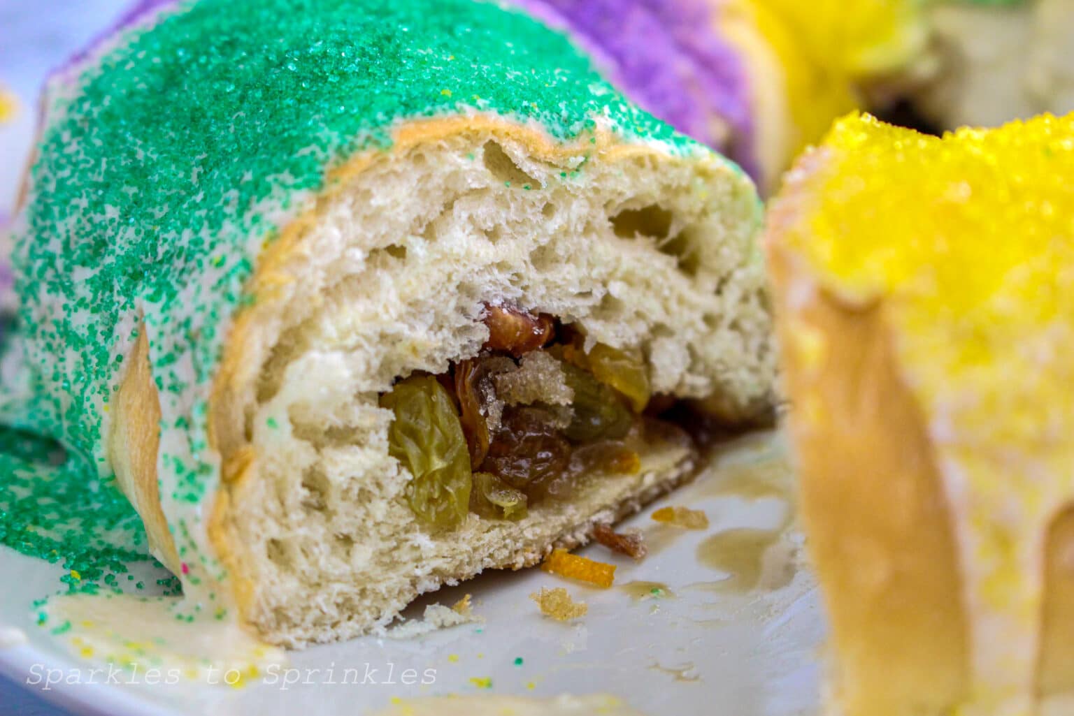 King Cake recipe - Sparkles to Sprinkles
