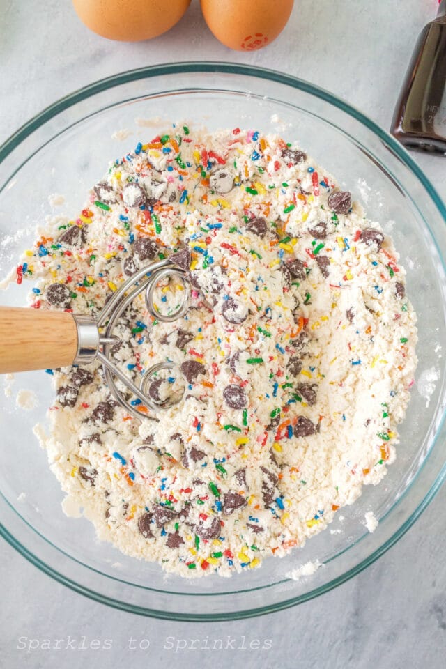 Funfetti Cookies - Sparkles to Sprinkles