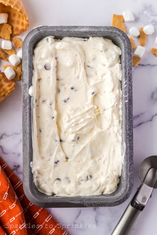 No-Churn S’mores Ice Cream – Summer’s Easiest Frozen Treat! - Sparkles ...