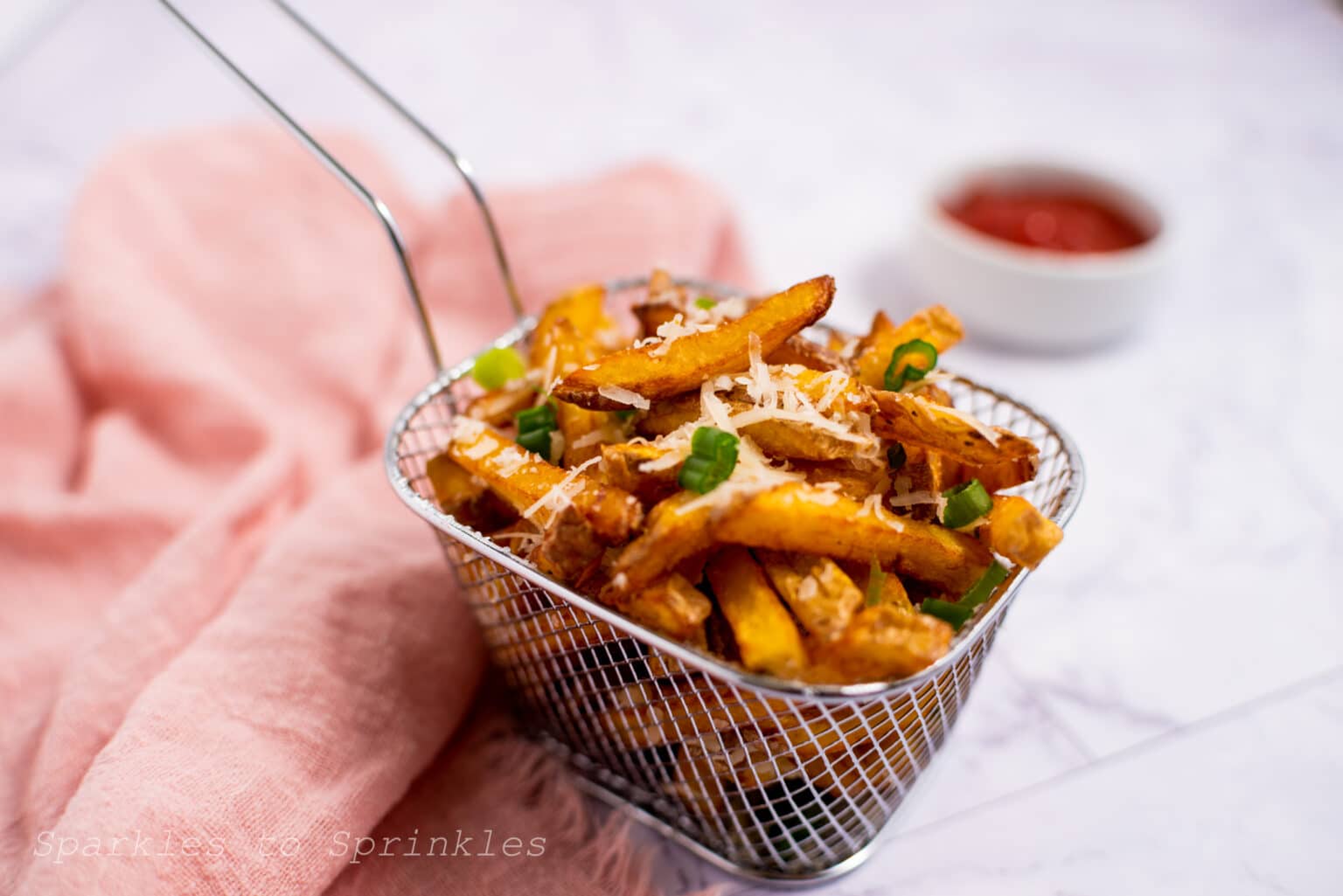 Parmesan Truffle Fries - Sparkles to Sprinkles