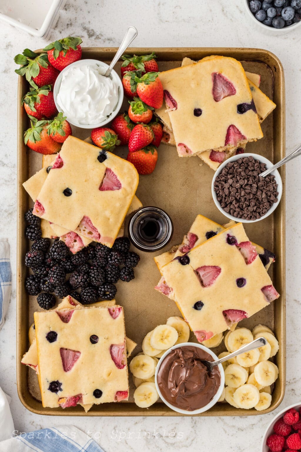 Pancake Charcuterie Board Sparkles To Sprinkles