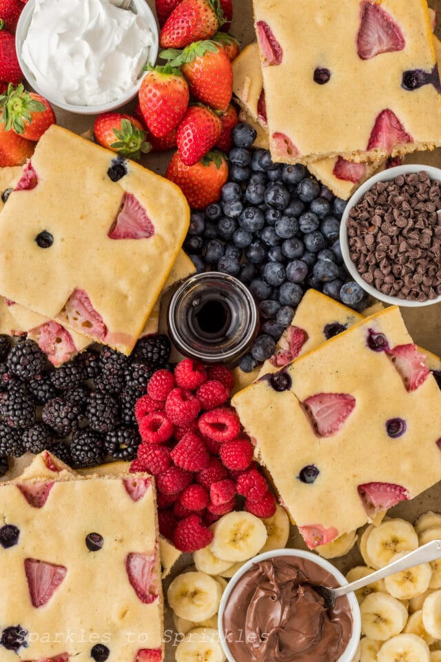 Pancake Charcuterie Board Sparkles To Sprinkles