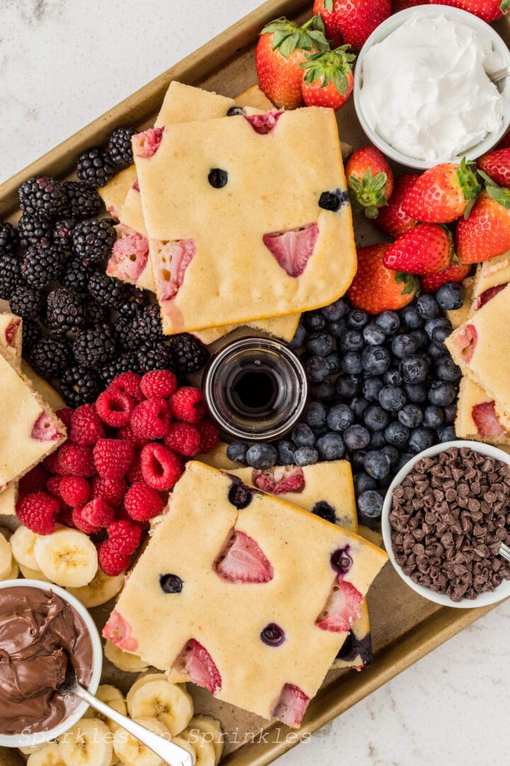 Pancake Charcuterie Board Sparkles To Sprinkles