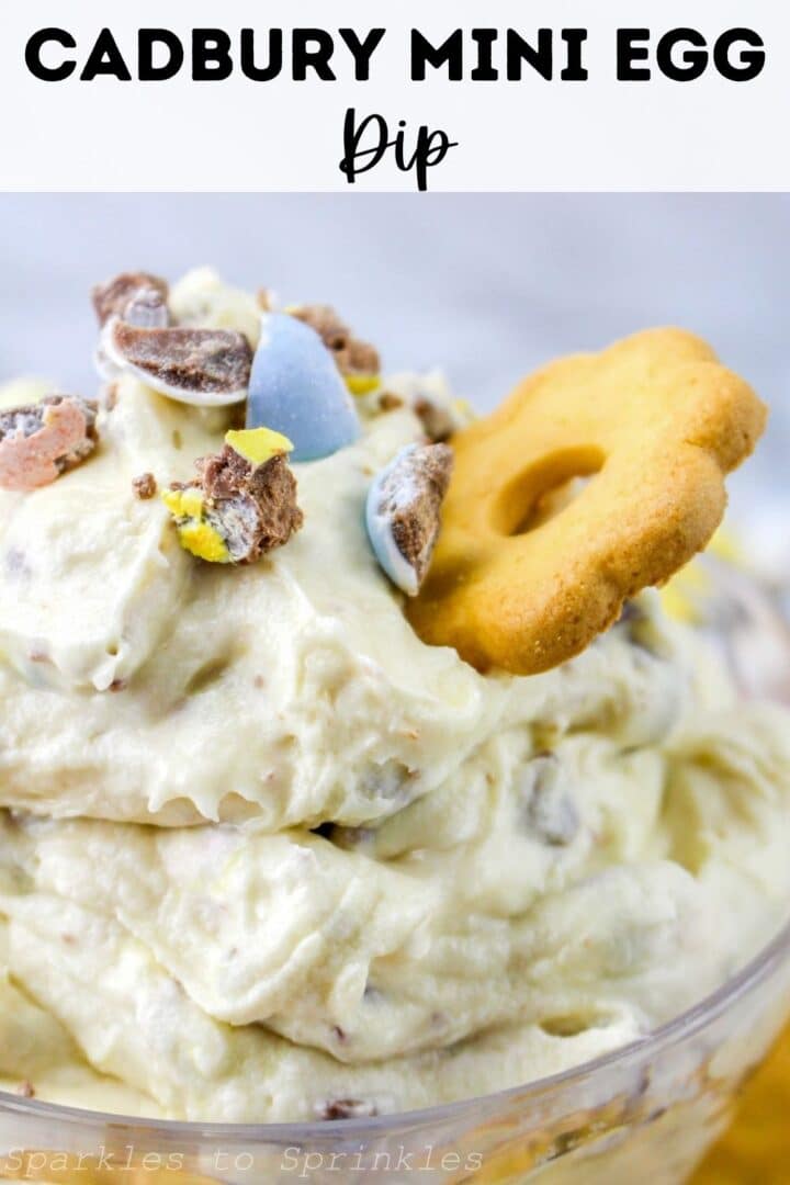 Cadbury Mini Egg Dip - Sparkles to Sprinkles