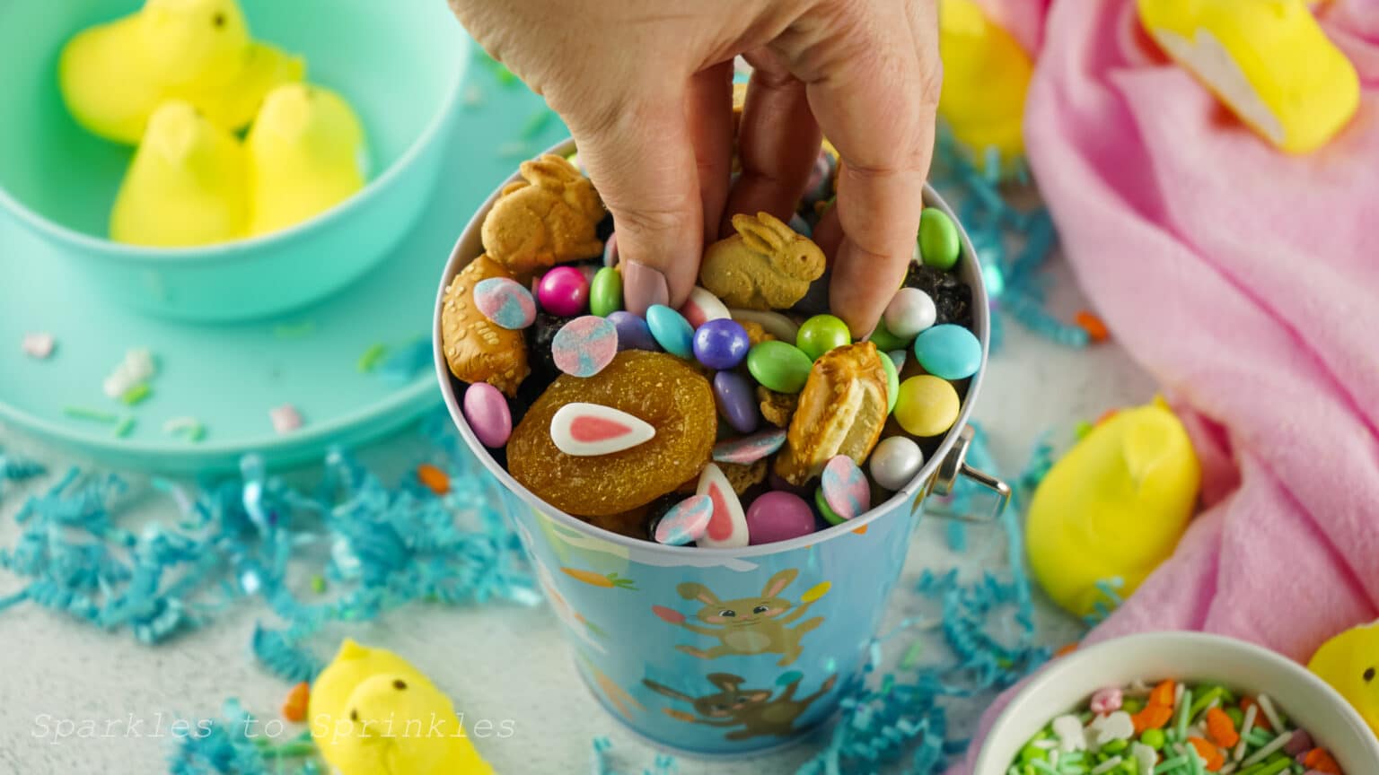 Easter Bunny Trail Mix: A Sweet & Salty Springtime Treat - Sparkles to ...
