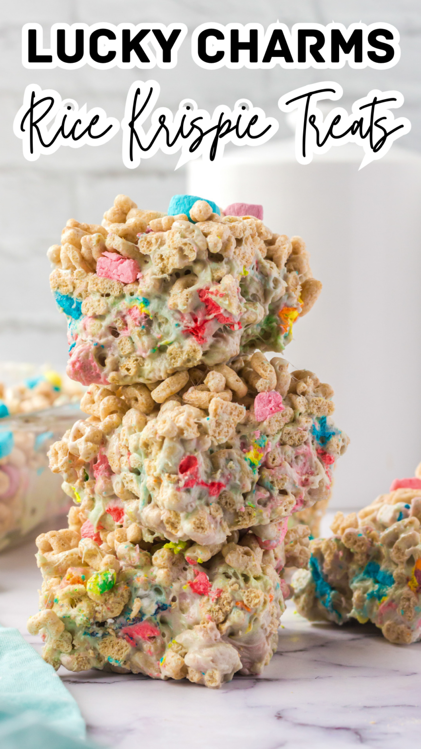 Lucky Charms Rice Krispie Treats – A Magical, Marshmallowy Delight ...