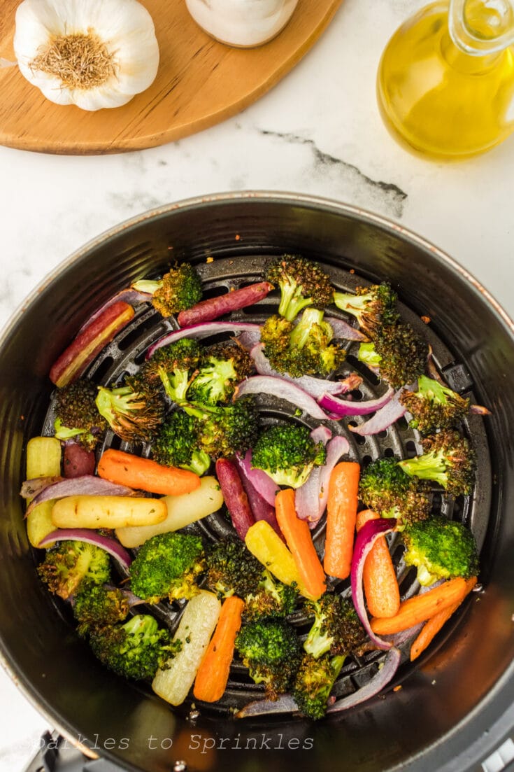 Air Fryer Vegetables - Sparkles to Sprinkles