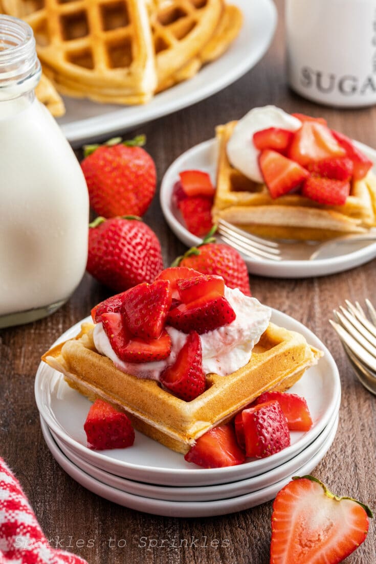 Strawberry Shortcake Waffles: A Sweet Twist on a Classic Favorite ...