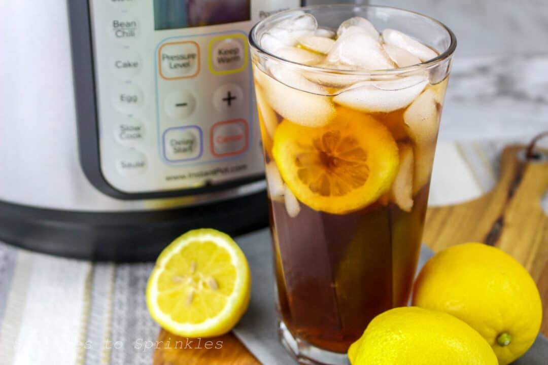 Instant Pot Sweet Tea - Sparkles to Sprinkles