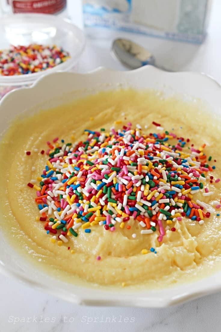 Birthday Cake Pudding Shots - Sparkles to Sprinkles