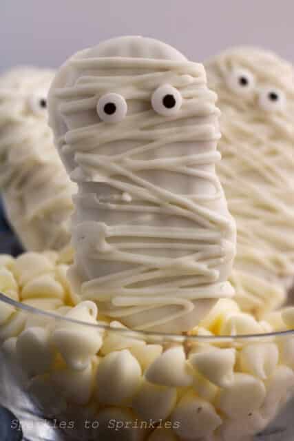 Mummy Cookies - Sparkles to Sprinkles