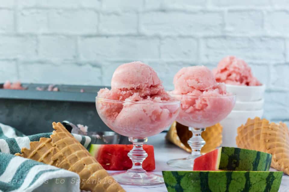 Watermelon Sherbet - Sparkles to Sprinkles