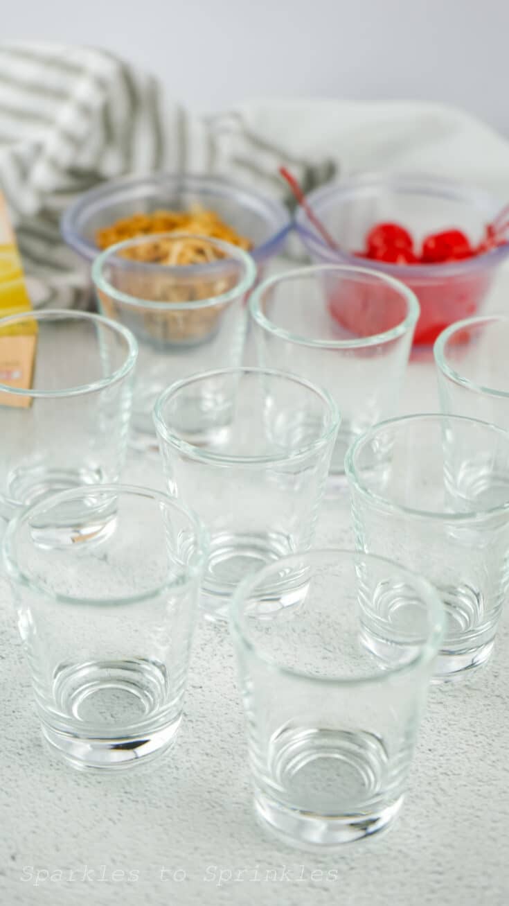 Pina Colada Pudding Shots - Sparkles to Sprinkles