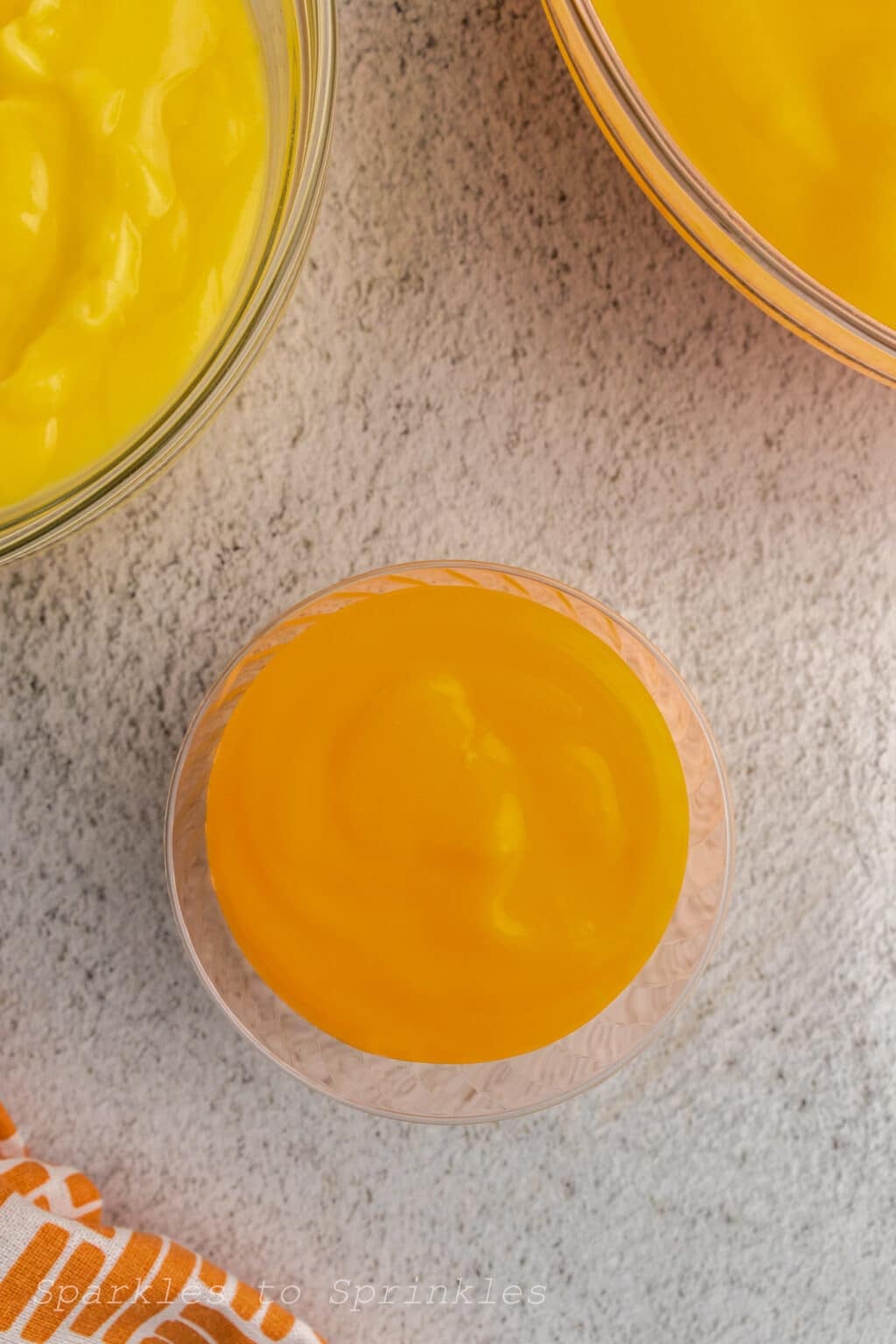 Candy Corn Pudding Cups - Sparkles to Sprinkles